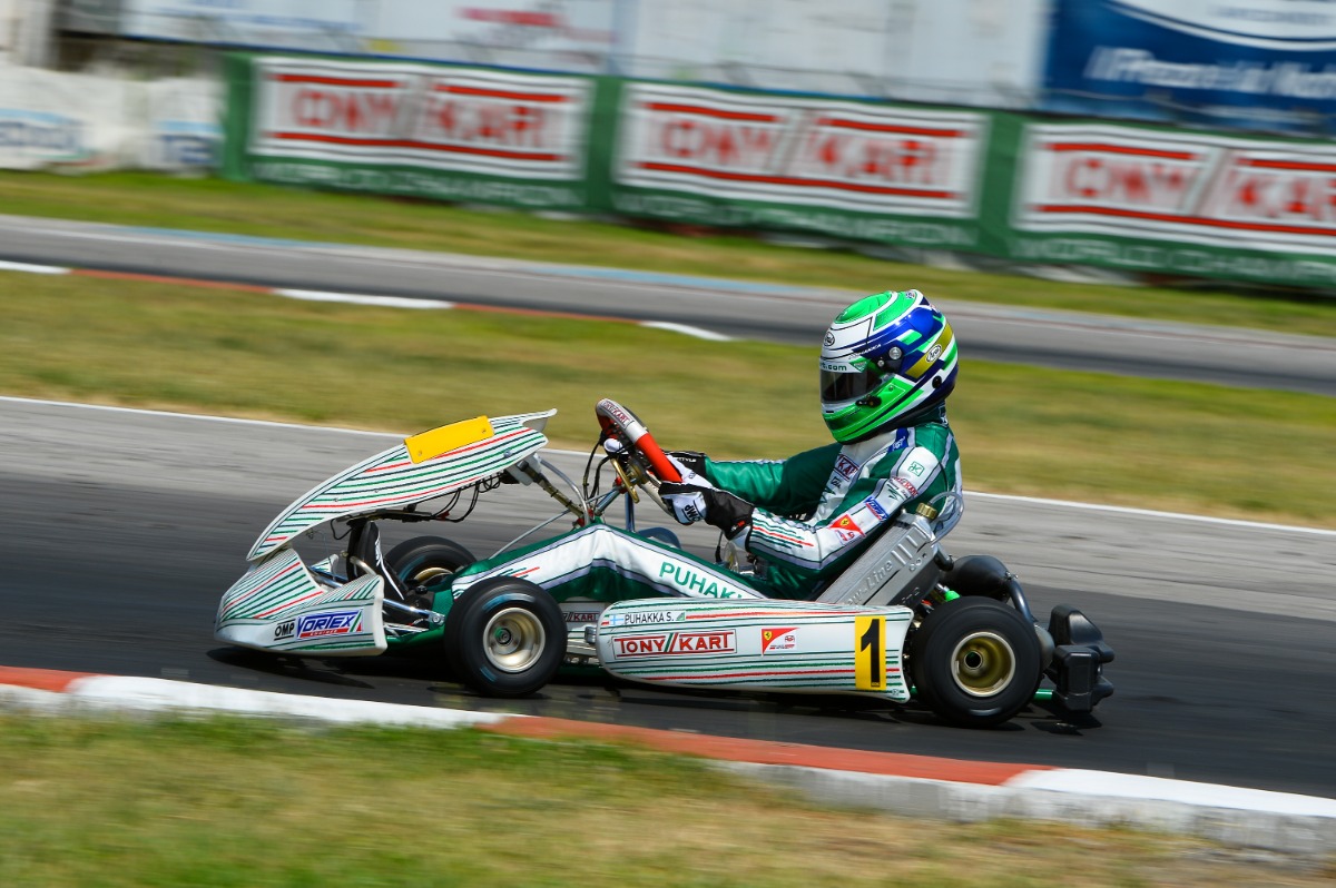 Tony Kart: New podium at the opener of the WSK Euro Series – The RaceBox