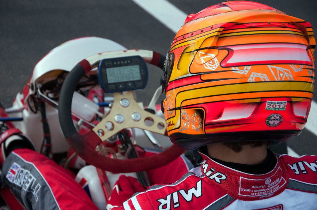 George Russell onboard at La Conca – 2013 WSK Master Series – The RaceBox
